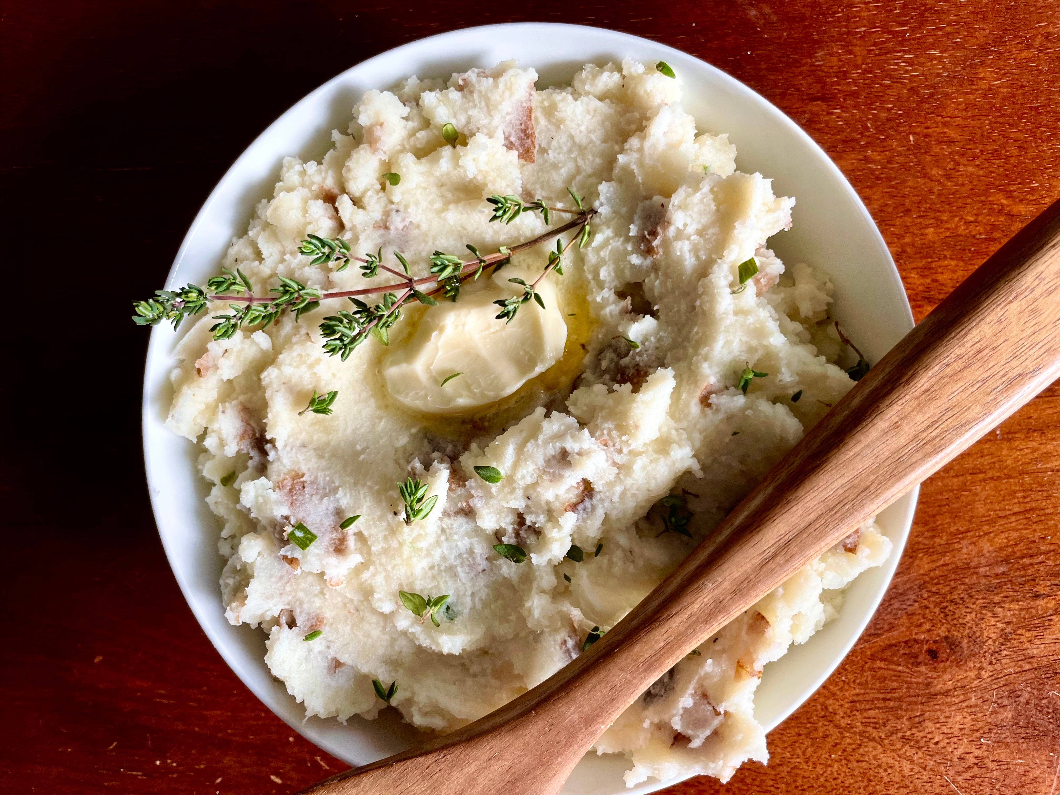 Garlic & Chive Cheesy Mash – Living Tree Foods